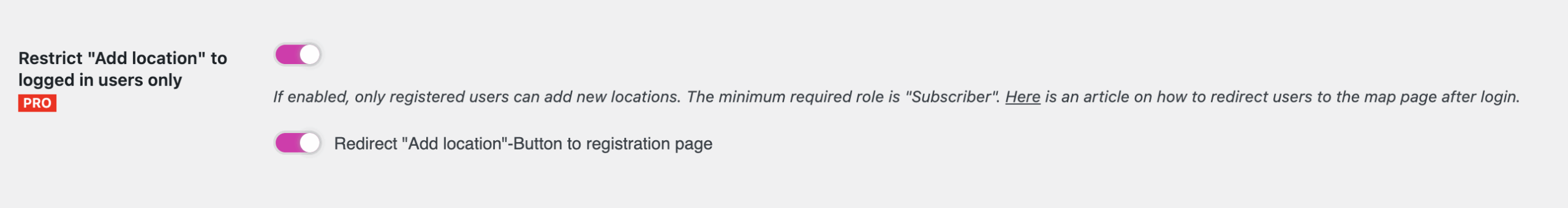 How to Let Users Manage Their Own Locations in Open User Map? - Open User Map WordPress Plugin